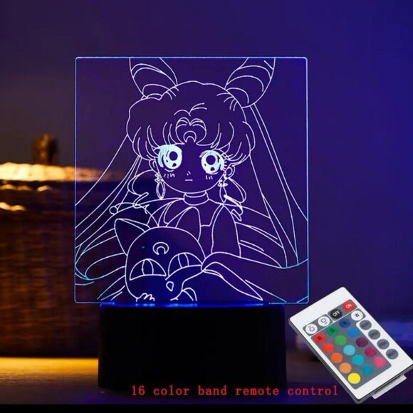 Other | Sailor Moon 3d Led Light | Poshmark